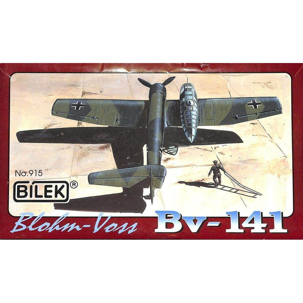 Bilek 1:72 Blohm Voss BV-141 Plastic Aircrat Model Kit #915U - Walmart ...