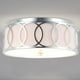 Aria 2-Light 12.25" Metal LED Flush Mount, Chrome - Walmart.com