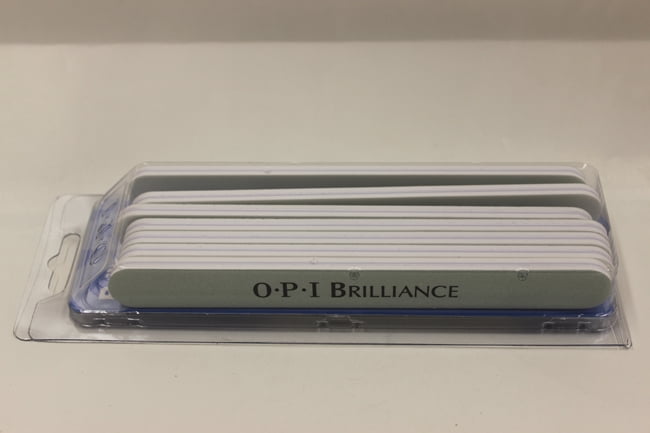 OPI- Nail Lacquer- Brilliance Long File 7 FILES - Walmart.com