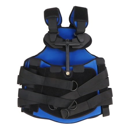 Back Support, Great Protection Black Promotes Stretching Thoracolumbar ...