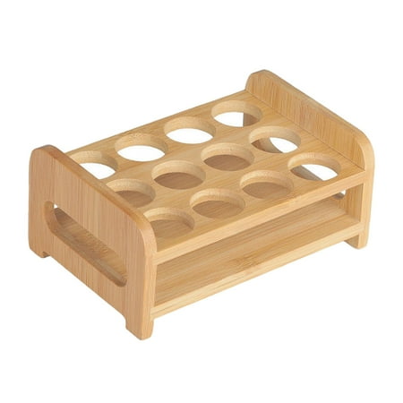 Wooden Glass Holder Cup Rack Glass Holder Stand Serving Holder Display ...