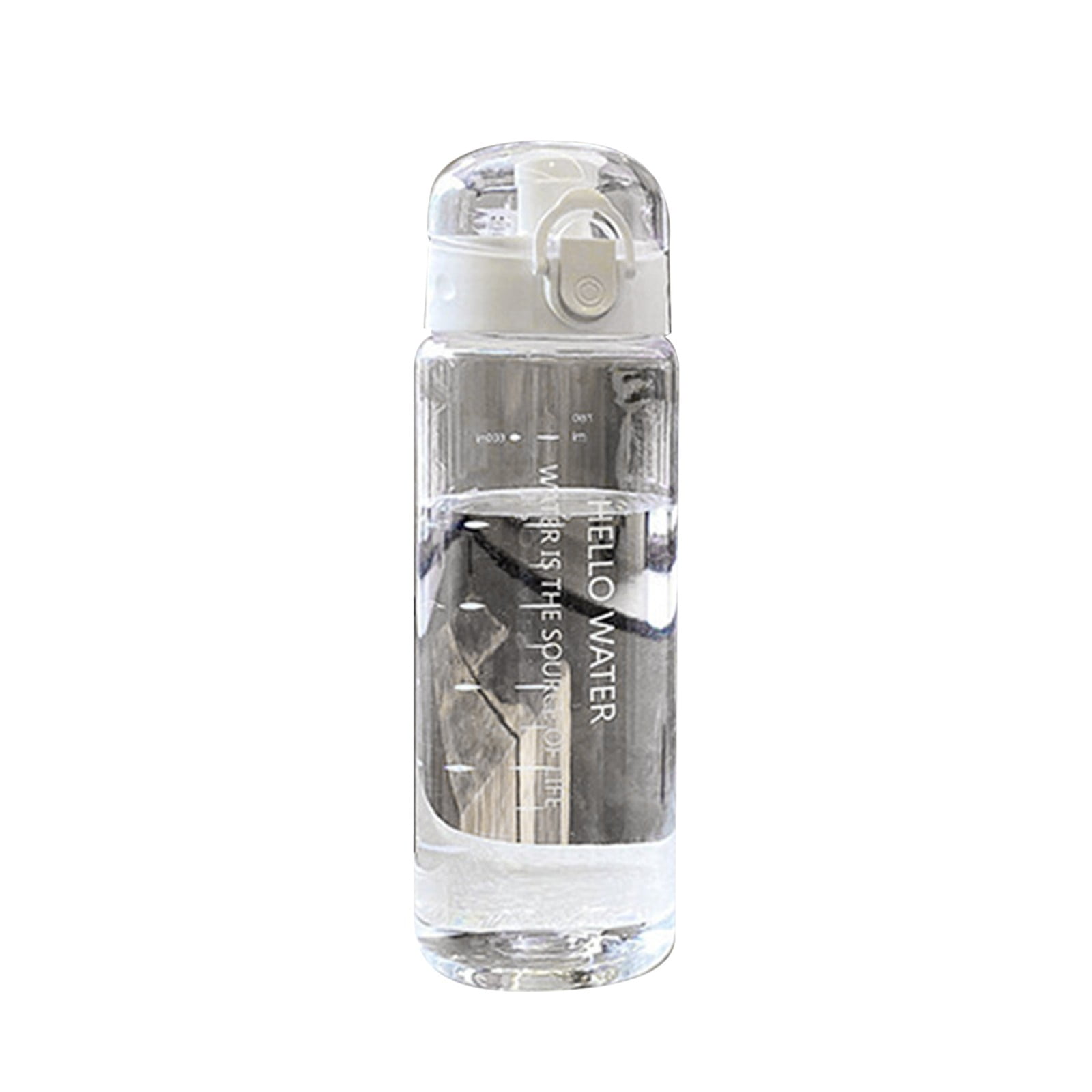 Click here for Kaireo Water Bottle Transparent White  Gym Travel... prices