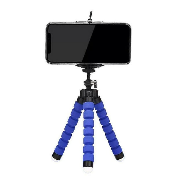 Blue flexible tripod/camera stand, mobile phone camera stand | Walmart ...