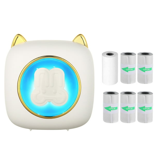 Mistaha Portable Bluetooth Thermal Label Printer with Lithium Battery ...