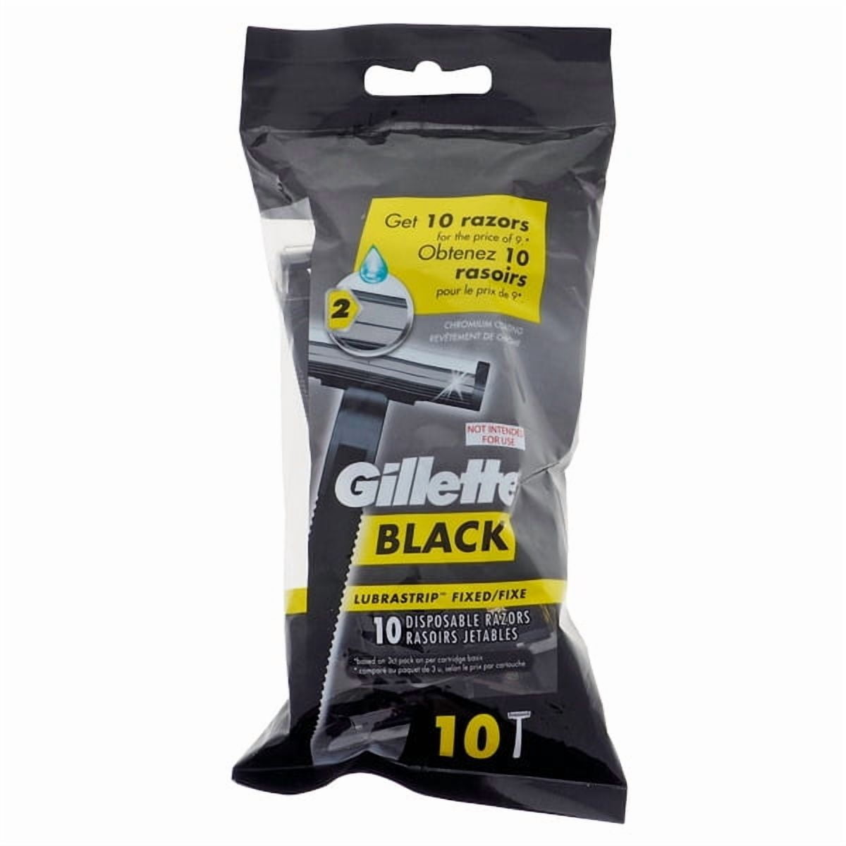 Gillette Black Men Dispos.Razors 2Blades - Walmart.ca