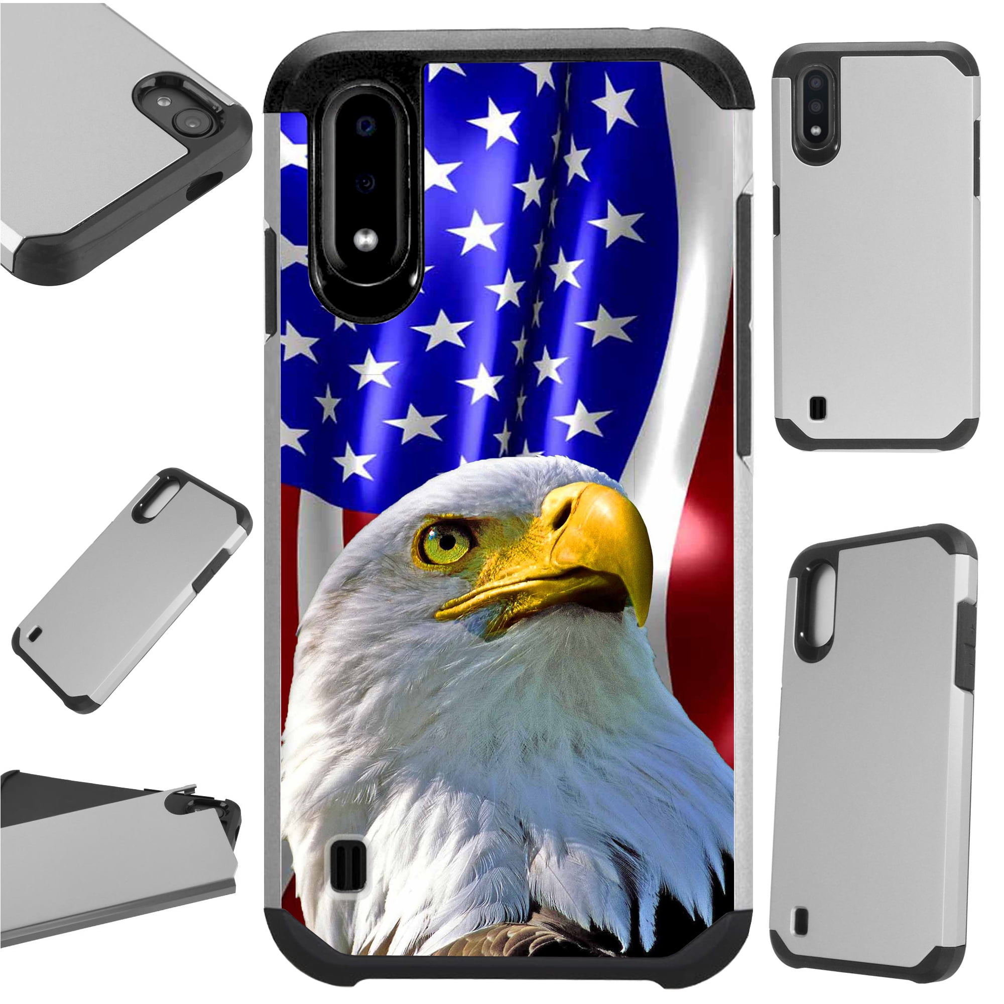 WORLD ACC Fusion Phone Case Compatible with Samsung Galaxy A01 Hybrid ...