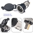 2Pack Car Cigarette Lighter Socket, Juerly Cigarette Lighter Splitter ...