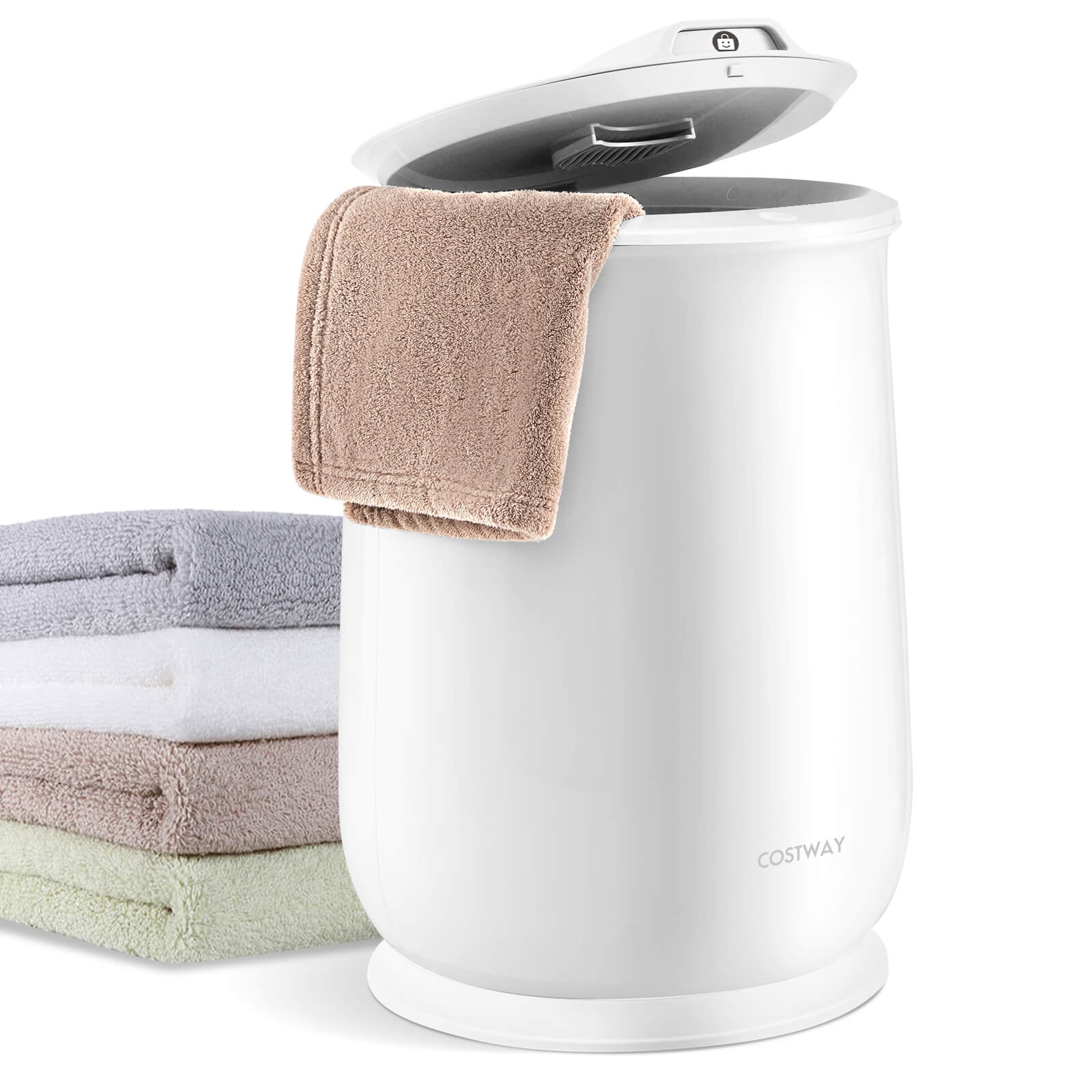 Click here for Costway Towel Warmer Bucket Bathroom 21l Towel Hea... prices