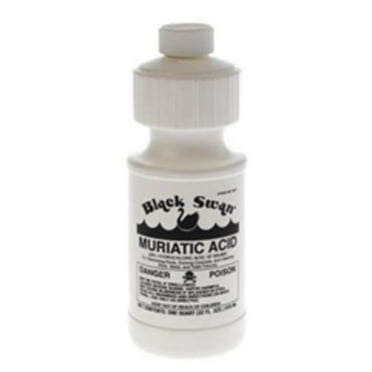 1 Quart / 950ml Bottle of Concentrated Hydrochloric / Muriatic Acid ...