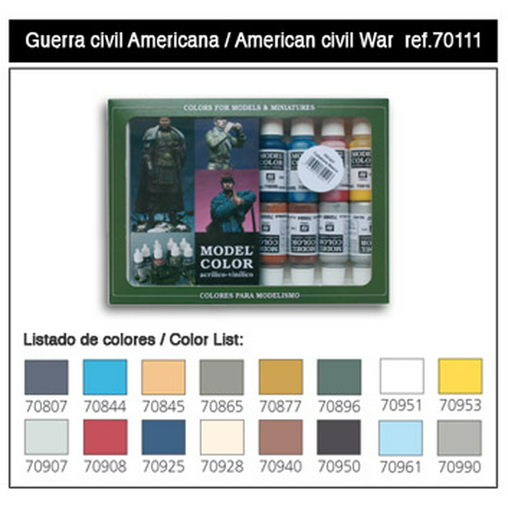 Click here for Vallejo 17ml Bottle American Civil War Model Color... prices