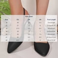 Bkhluea Women Pointed Toe Slingback Stiletto High Heel Pumps Solid ...