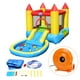 Gymax Inflatable Bounce House Kids Slide Jumping Castle Bouncer w/Pool ...