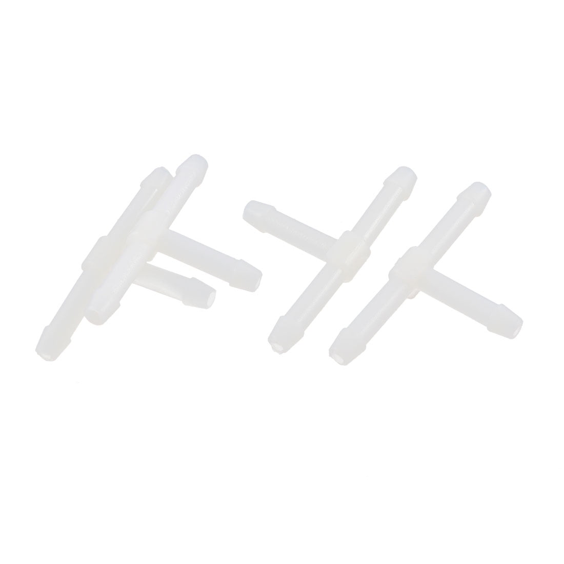 Click here for Unique Bargains 4 Pcs 3mm Plastic T Piece Connecto... prices