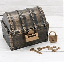 Small Treasure Box Multi-function Pirate Chest Decorative Pirate ...