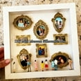 DIY Mini Silhouette Shadow Box with Light, Creative Display Box for ...