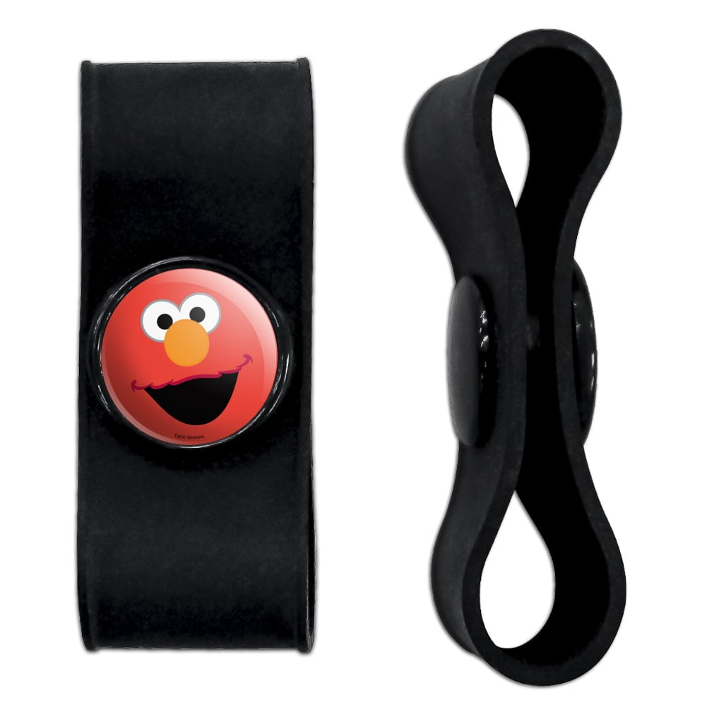 Sesame Street Elmo Face Headphone Earbud Cord Wrap - Charging Cable ...