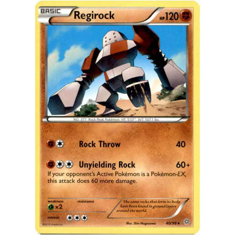 Regirock Card