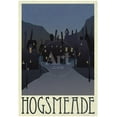 Hogsmeade Retro Travel Fantasy Village Poster Print Wall Art Sold by ...