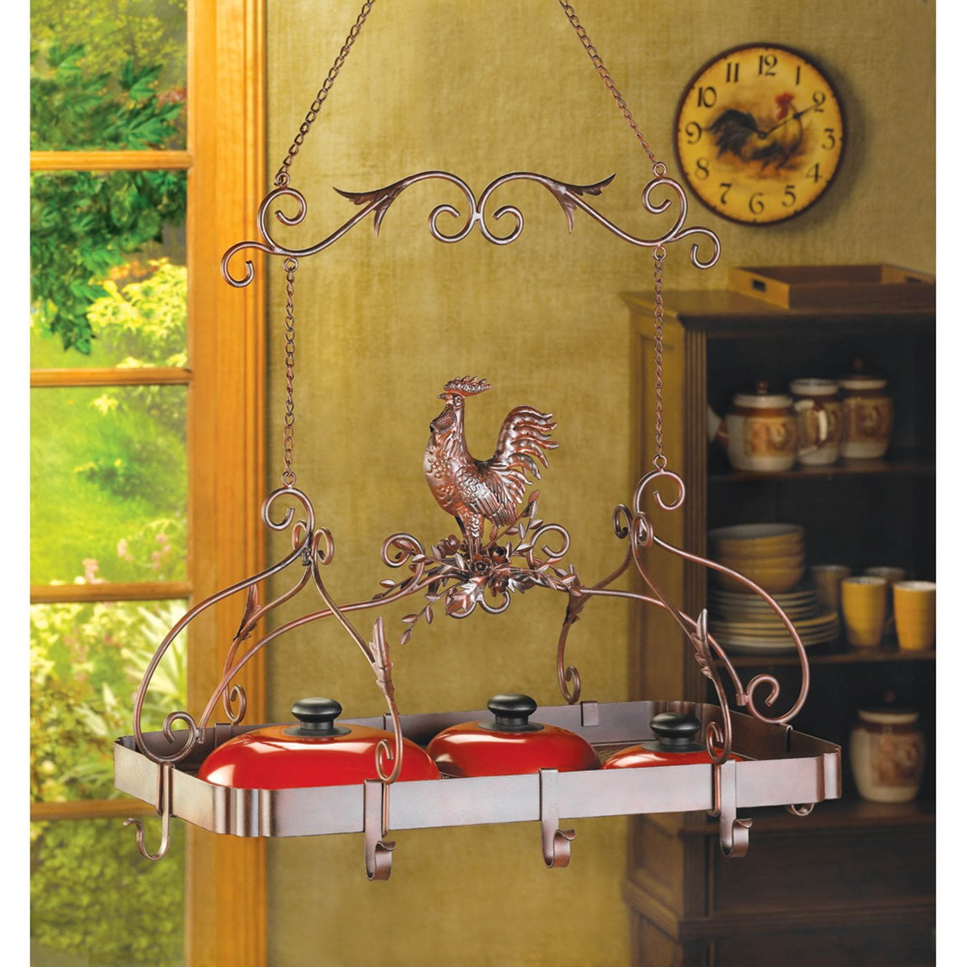 Country Rooster Kitchen Rack - Walmart.com
