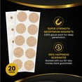 MagnetRX¬Æ Magnetic Acupressure Patches, 20 Pack, 3,500 Gauss - Walmart.com