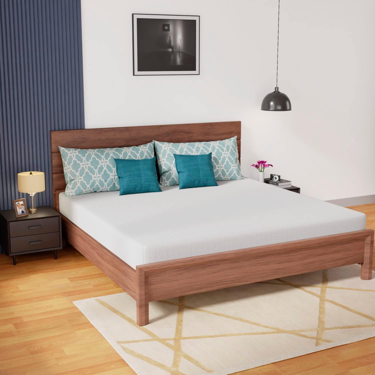 Click here for Fdw King Size 8-Inch Gel Memory Foam Mattress - Co... prices