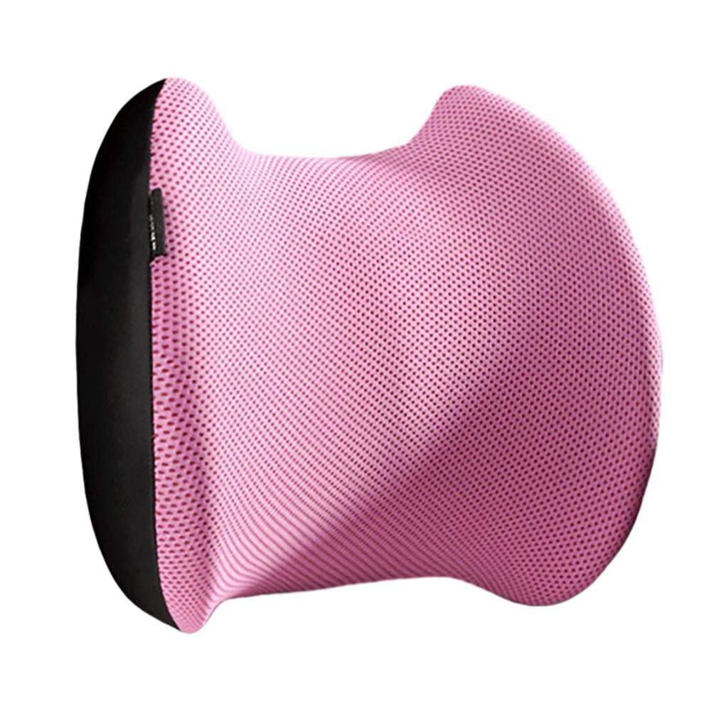 Lumbar Support Pillow | Memory Foam Back Support Pillow Comfortable ...