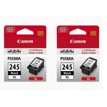 Canon PG-245 XL High Yield Black Ink Cartridges 2-Pack - Walmart.com