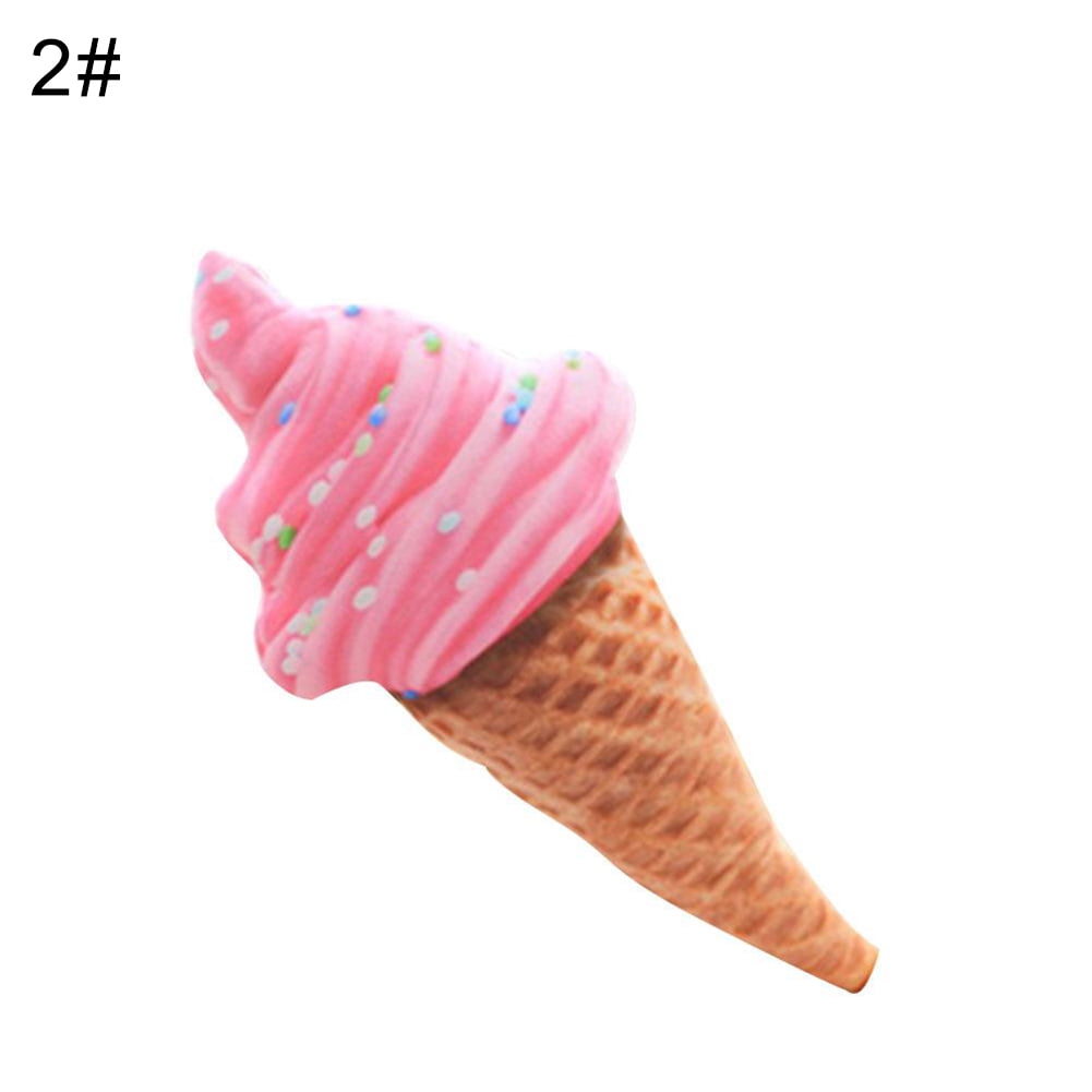 Simulation 3D Ice Cream Doll Plush Stuffed Soft Cushion Sofa Bedding ...