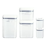 Better Homes & Gardens 8 Pack Baking Storage Containers with Flip-Tite ...