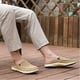 Slack Men's Slip on Slippers with Durable Nonslip Rubber Sole for ...