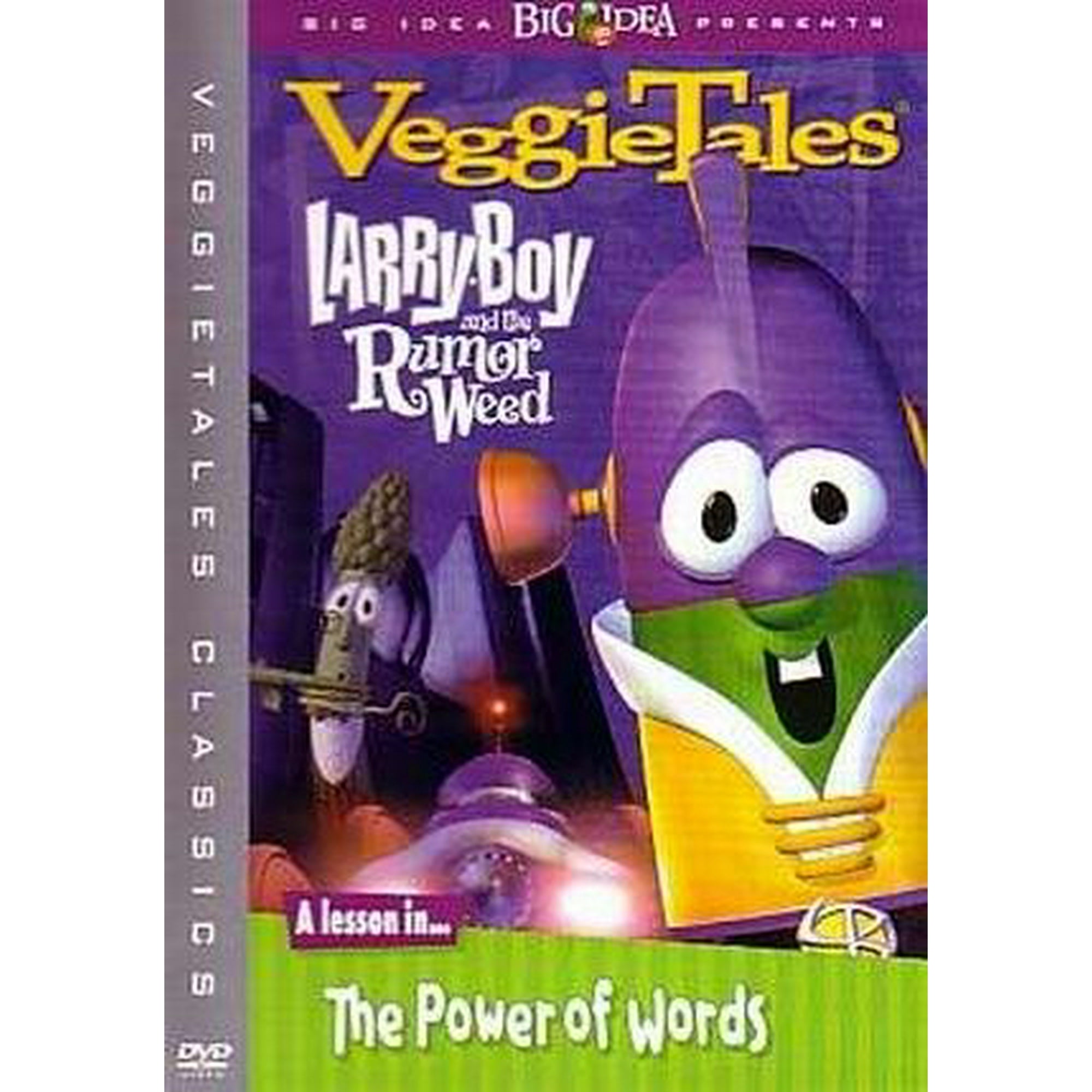 Veggietales Larryboy And The Rumor Weed Vhs
