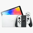 Nintendo Switch - Newest OLED Model Console, 64GB Storage, with White ...