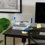 IRIS USA, 12 Qt. Plastic Storage Bins with Lids, Clear Containers ...