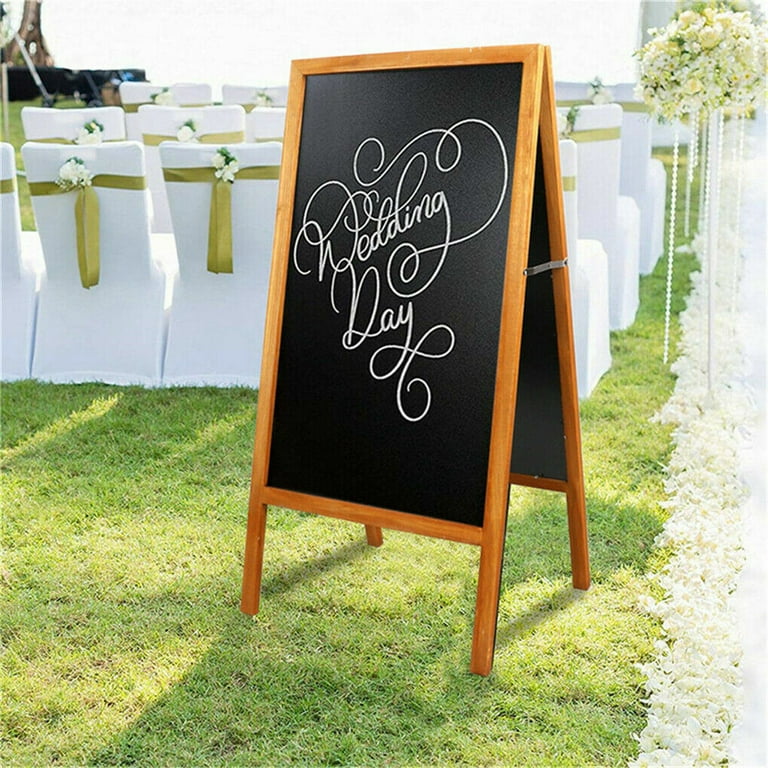 Large Chalkboard Sign Wedding