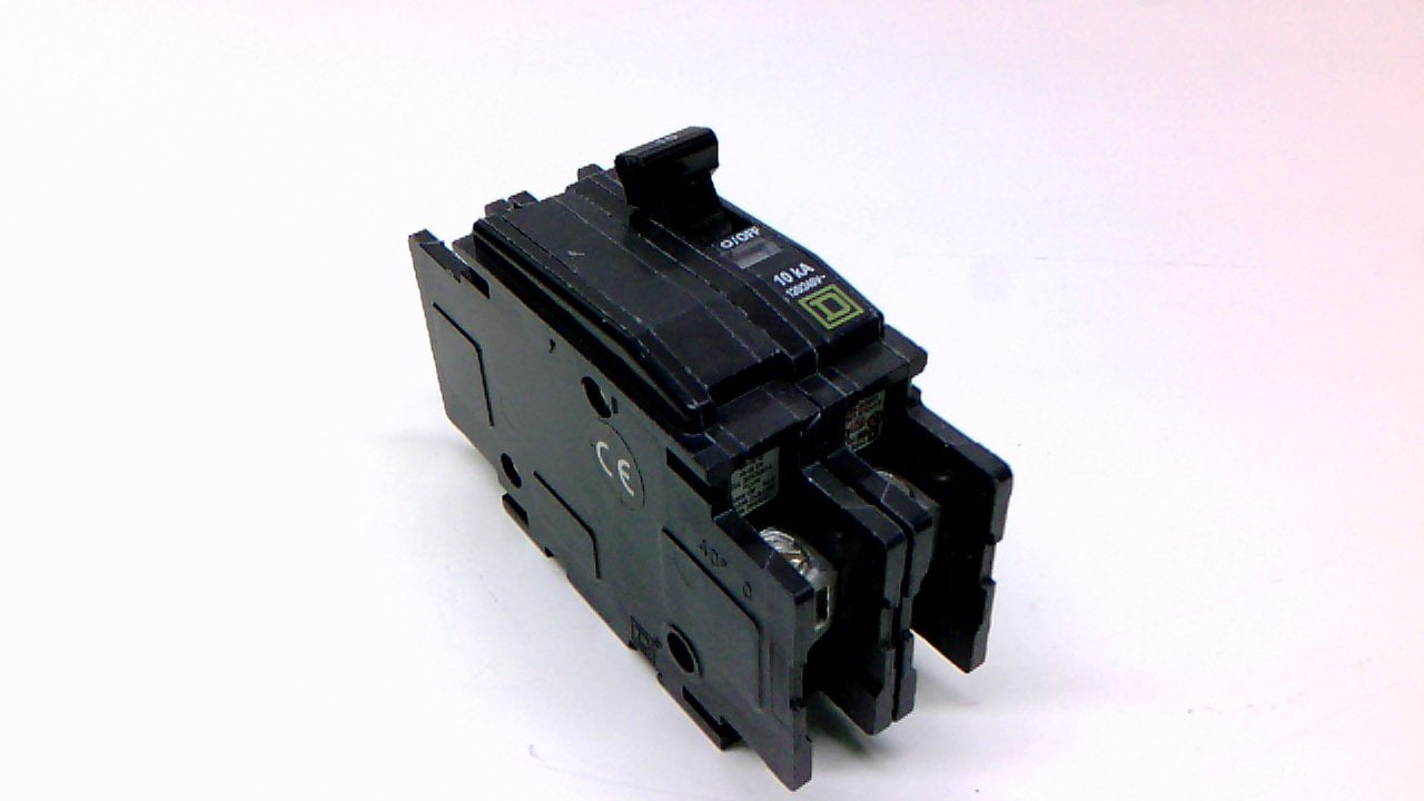 Circuit Breaker 2P 10 Amp 120/240VAC/48VDC - Walmart.com