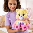 Care Bears 14" Calming Heart Plush Bear - Soft Huggable Eco-Friendly Material! - Walmart.com