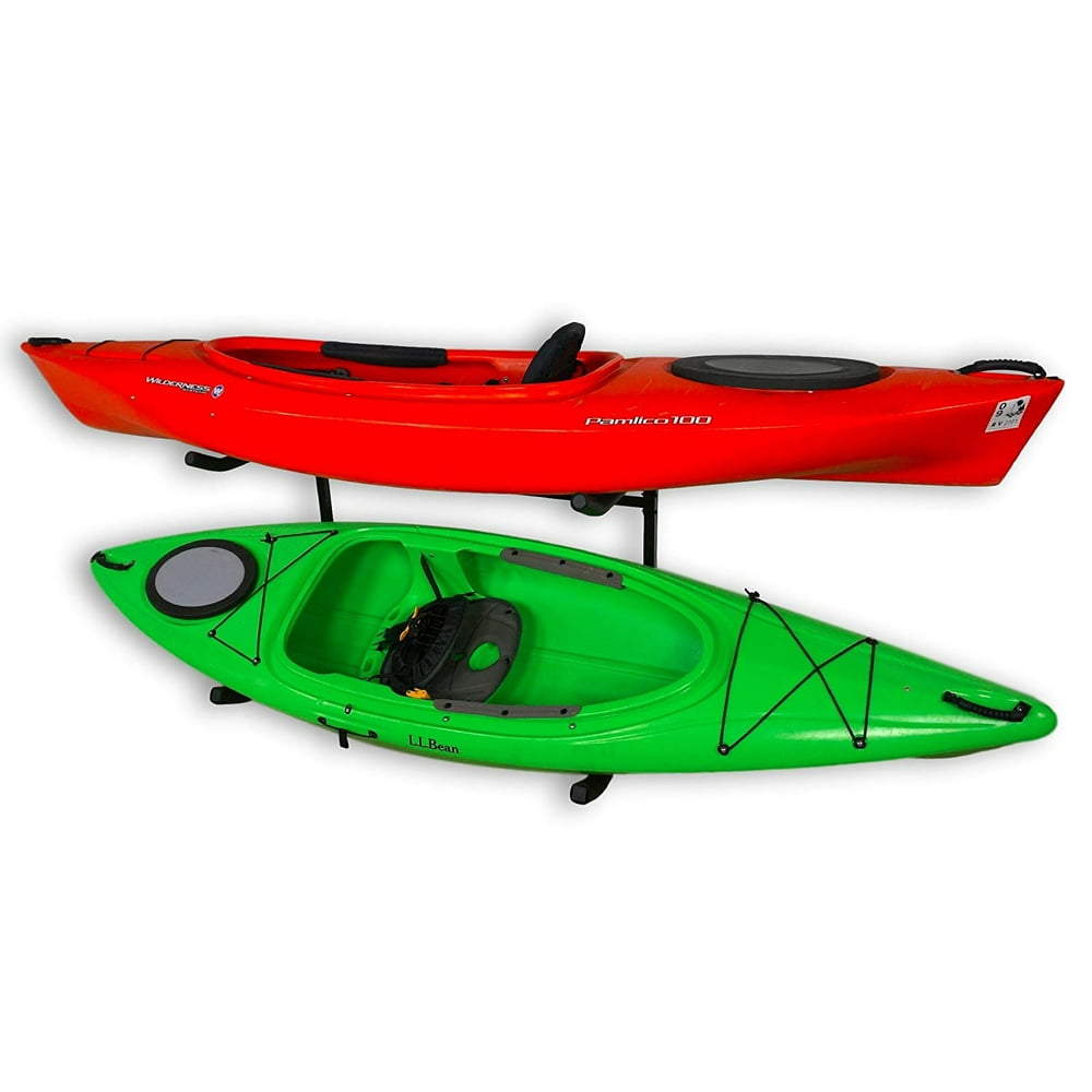 Sparehand Catalina Freestanding Double Storage Rack System for 2 Kayaks ...