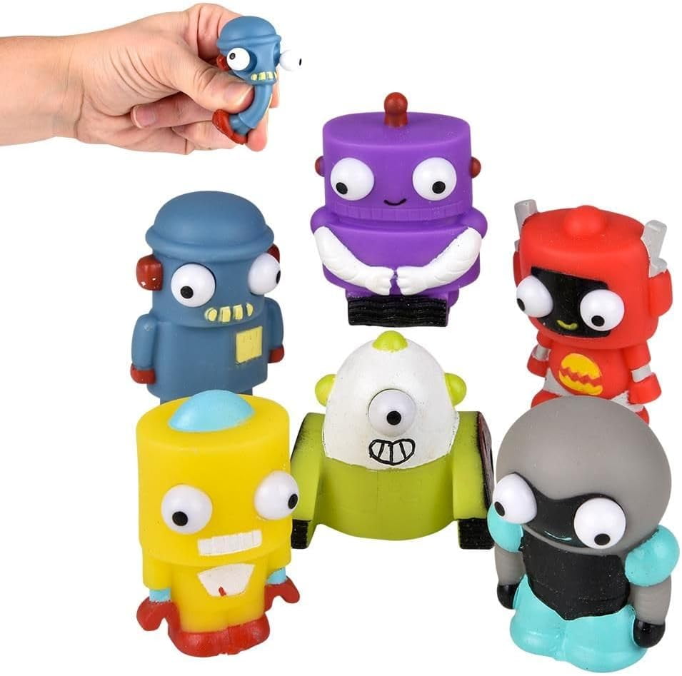 2" Popping Eye Robot - 12 Piece Assortment - Walmart.com