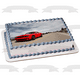 Dodge Challenger Muscle Car Open Road Edible Cake Topper Image ...