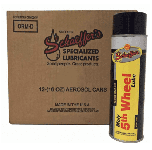 Schaeffer's Oil 202 Moly 5th Wheel Lube - (12) 16oz Aerosol Spray Cans ...