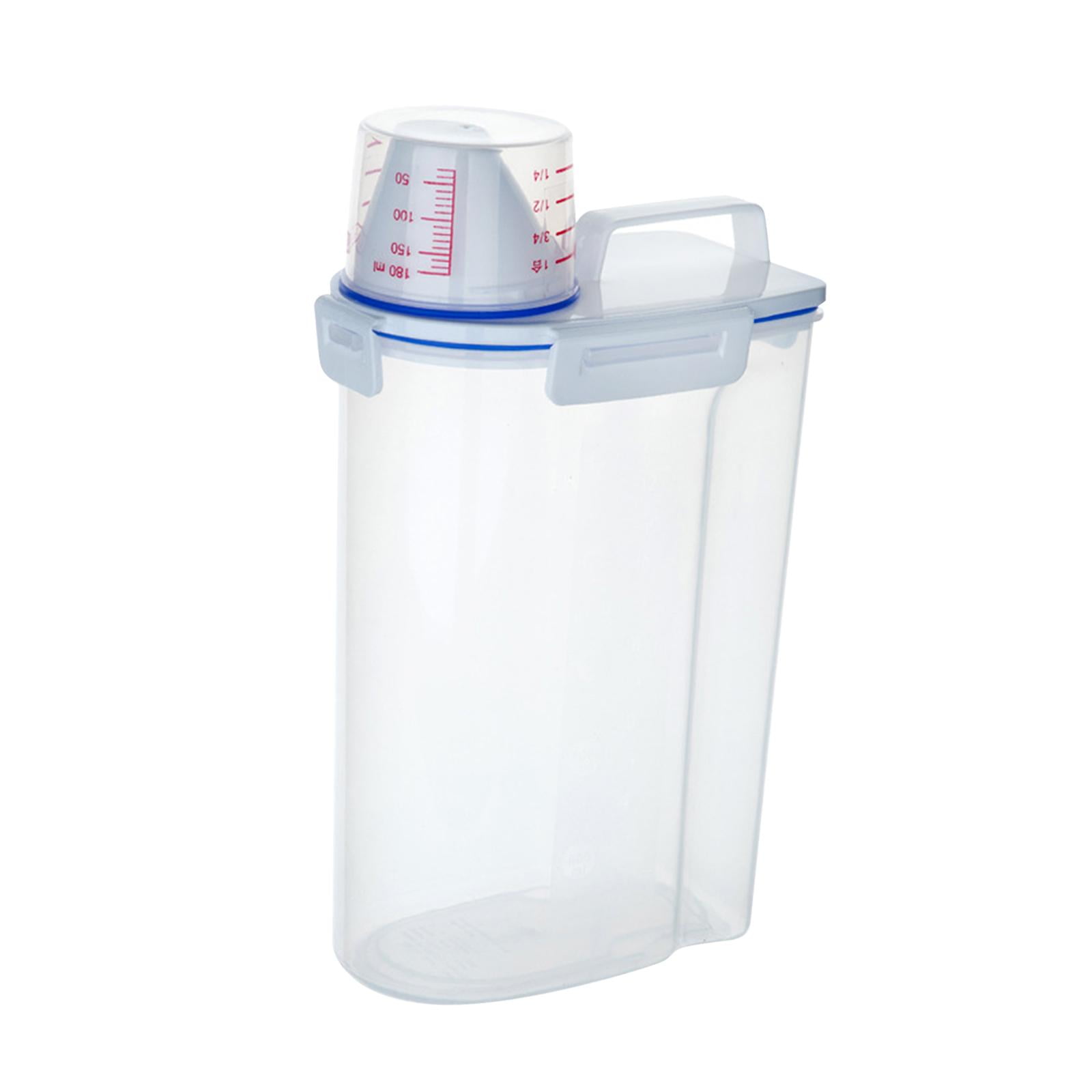 Airtight Cereal Container Rice Storage Bin Food Dispenser Storage ...