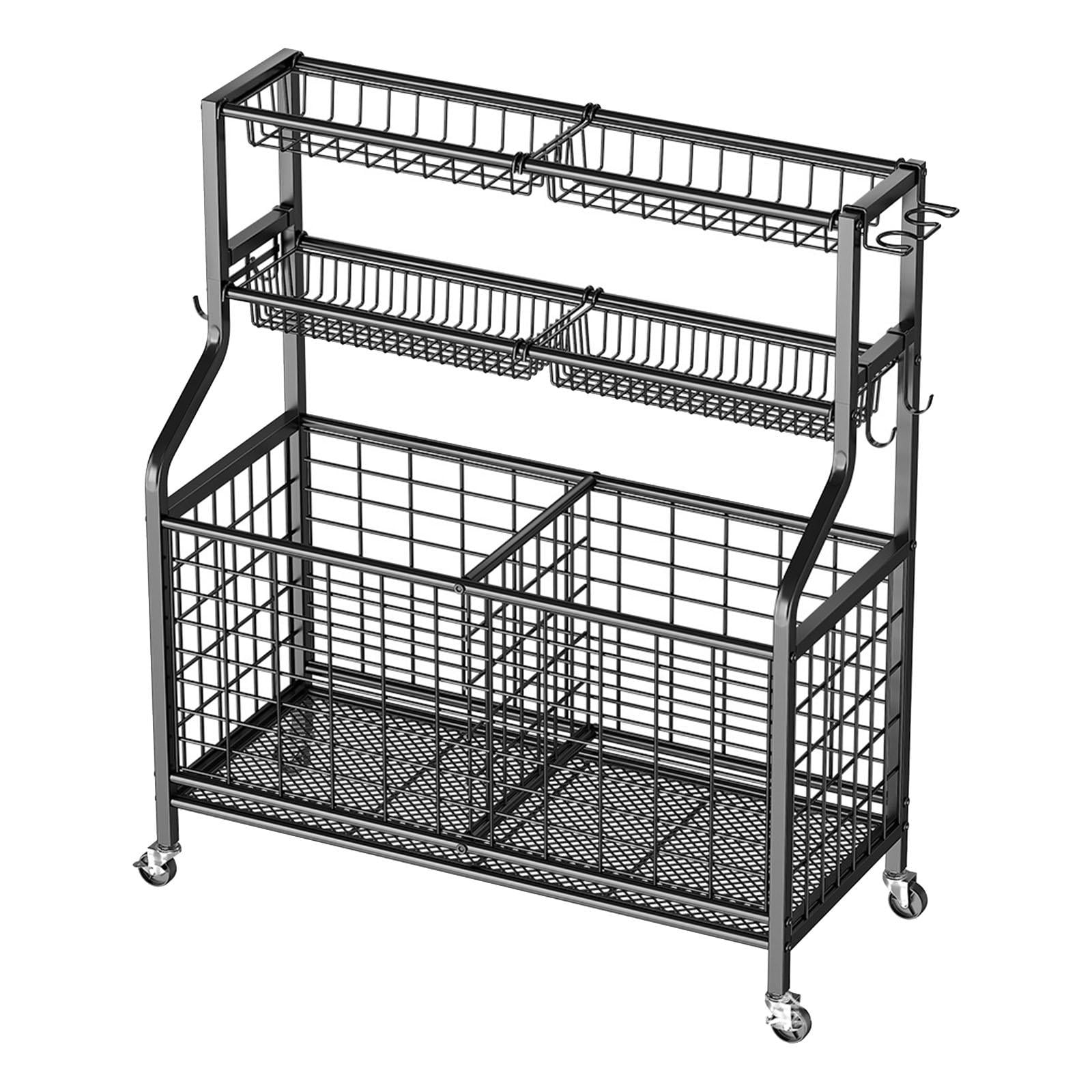 Click here for Koolsoo Gym Equipment Storage Rack 3 Layered Garag... prices