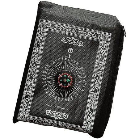 Muslim Prayer Mat - Portable - With Compass - Islamic Prayer Blanket ...