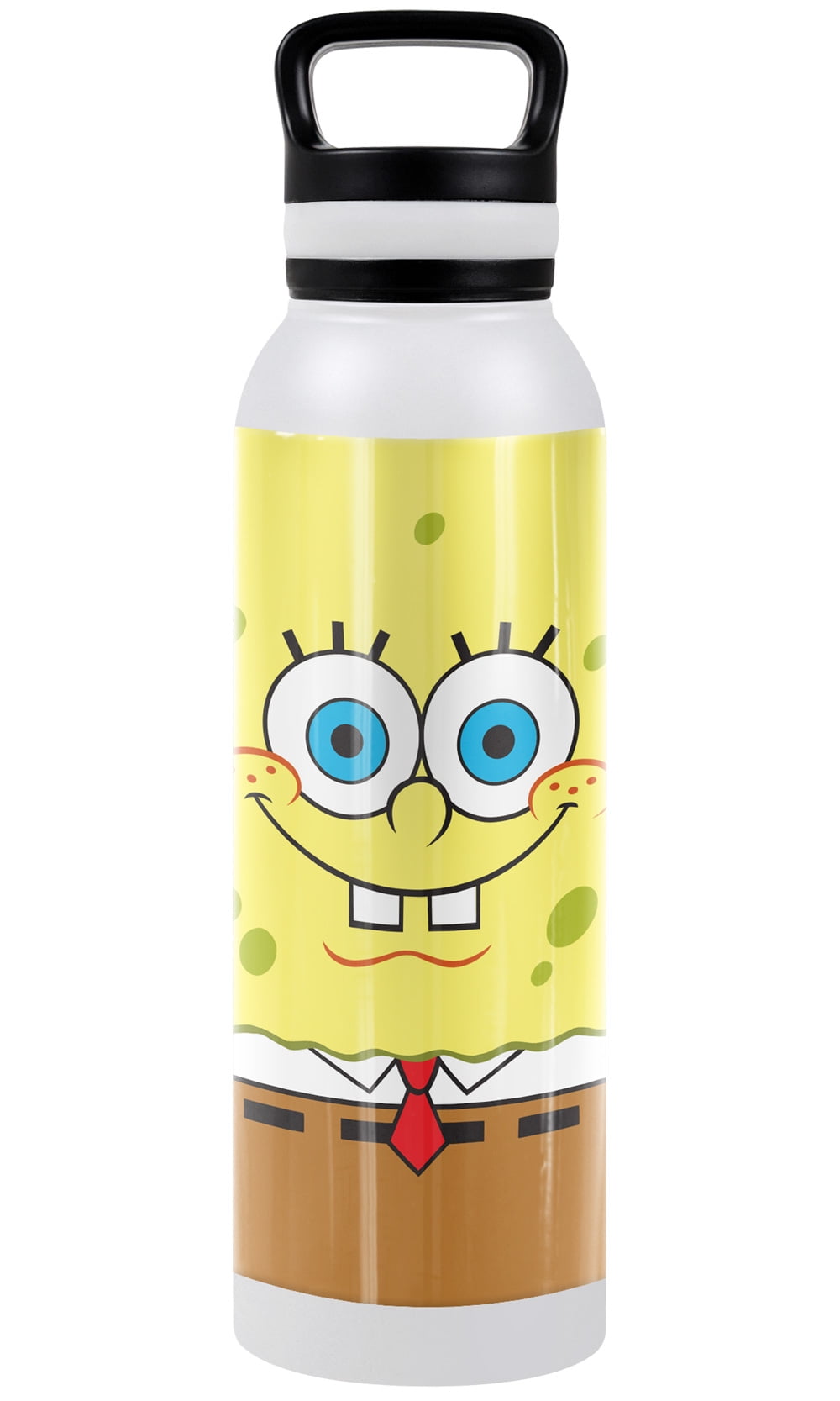 Spongebob Official Spongebob Smiling Face 24 oz Insulated Canteen Water ...
