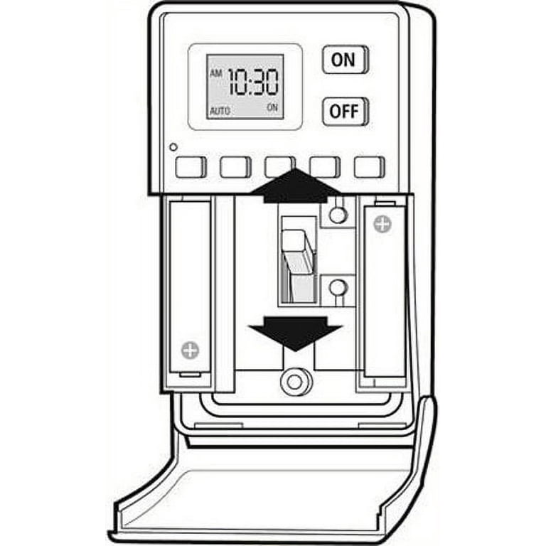 Autochron Programmable Wall Light Switch Timer | Shelly Lighting