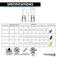 Spade Connector - Electrical Wire Terminal - Male - Nylon Insulated ...