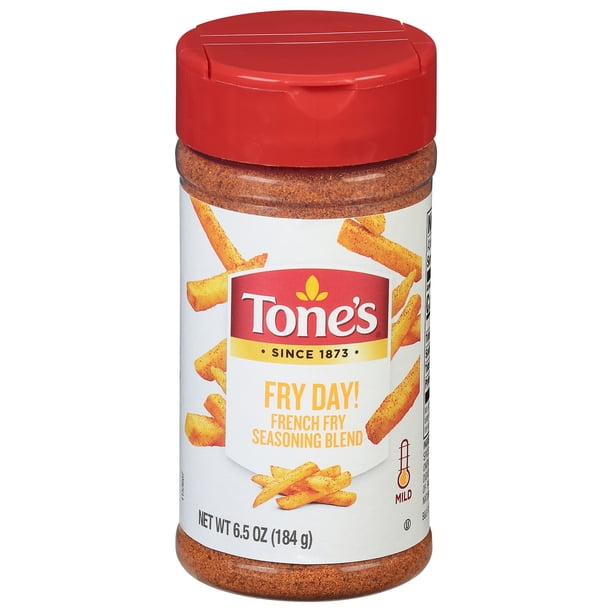 Tone's Fry Day French Fry Seasoning Blend, 6.5 oz - Walmart.com