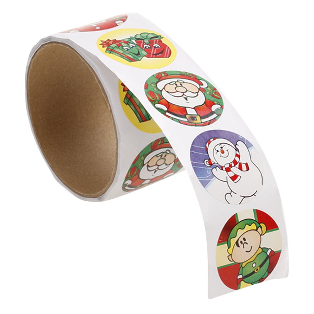 Click here for Luzkey 2 Rolls Of 100pcs Holiday Christmas Sticker... prices