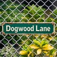 Decorative Tin Sign 16*4 Inch Dogwood Lane Marker - For Laundry Room ...