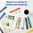 Avery Marks A Lot Extra Thick Pack, Permanent Markers, Large Desk-Style ...